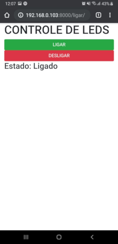 Github Ejrgeekpython Django Arduino Simples Projeto Para Ligar Led Do Arduíno De Forma Local 