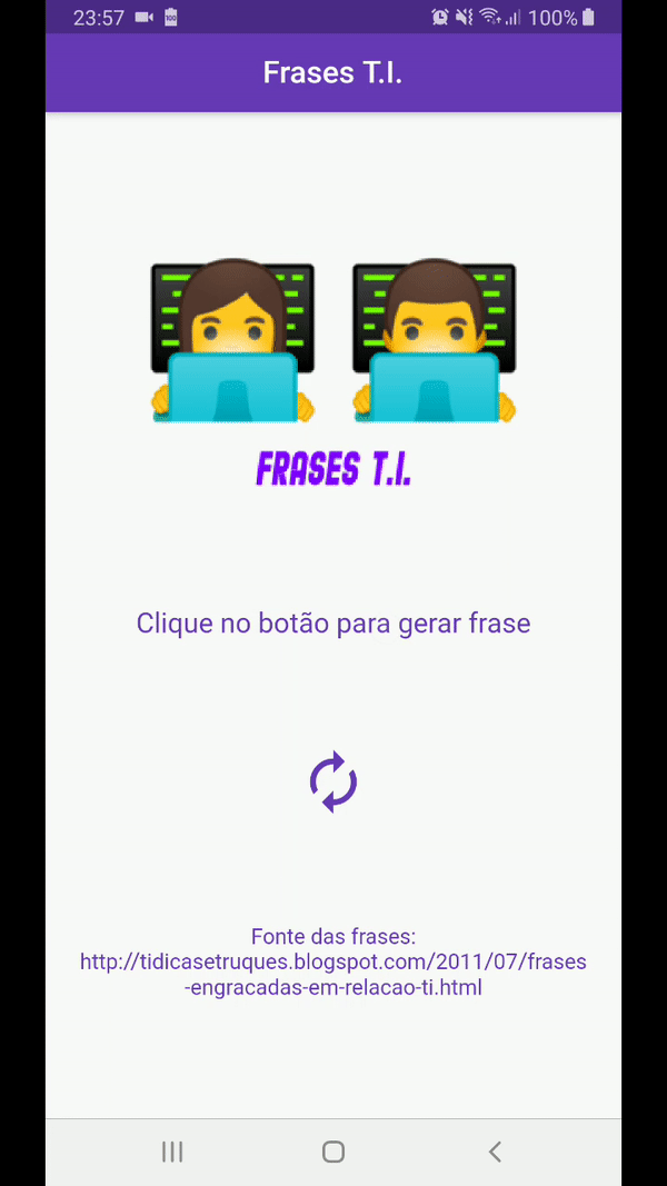 GitHub - ejrgeek/frases_ti_flutter: APP de Frases aleatórias de T.I. GitHub - ejrgeek/frases_ti_flutter: APP de Frases aleatórias de T.I.
