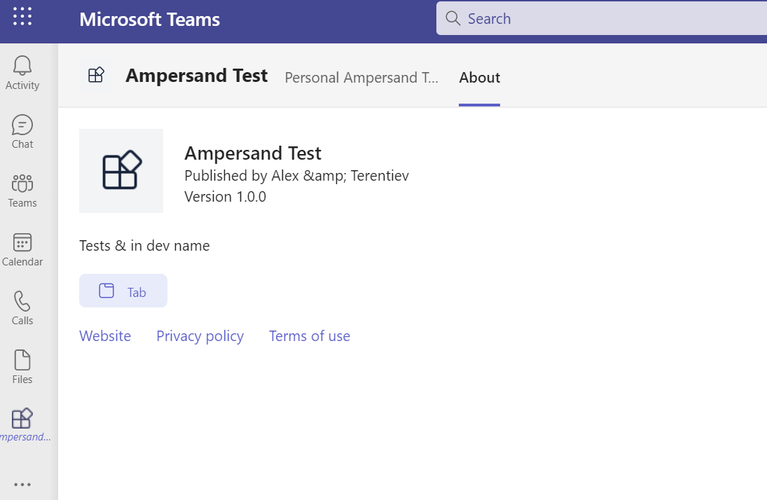 Teams personal app about tab incomplete · Issue #6817 · SharePoint/sp-dev-docs · GitHub