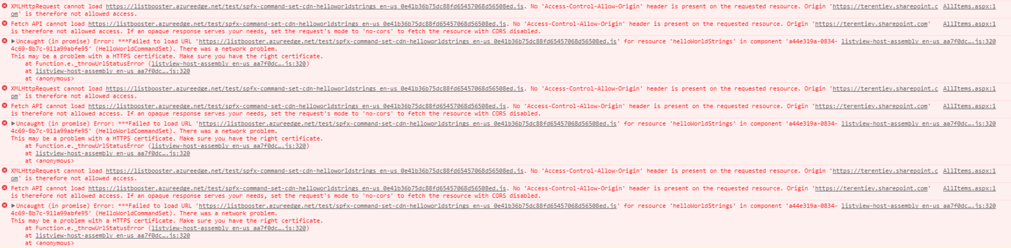 XMLHttpRequest cannot load . No 'Access-Control-Allow-Origin' header is present on the requested ...