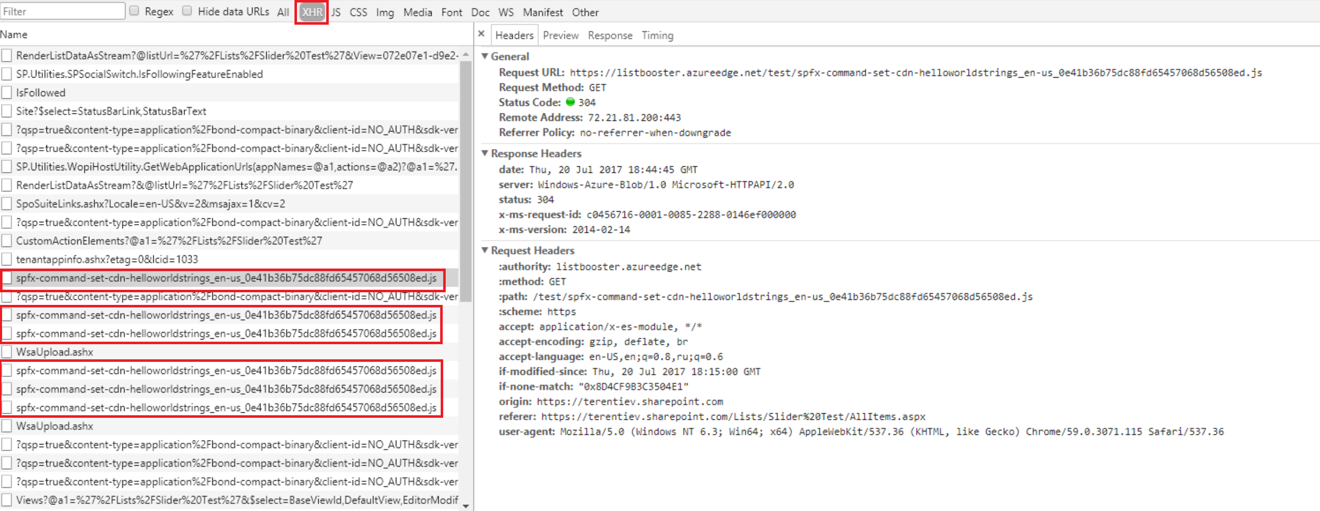 XMLHttpRequest cannot load . No 'Access-Control-Allow-Origin' header is present on the requested ...