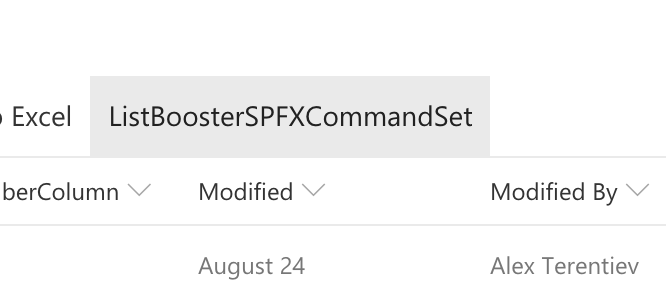 Custom Command Set Customizer In Document Library Web Part · Issue 2684 · Sharepoint Sp Dev