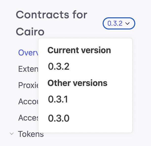 Add Doc Branches For Docsite To Release Ci · Issue 427 · Openzeppelin Cairo Contracts · Github
