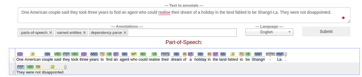 Turn off adding trailing period to abbreviations · Issue #1338 · stanfordnlp/CoreNLP · GitHub