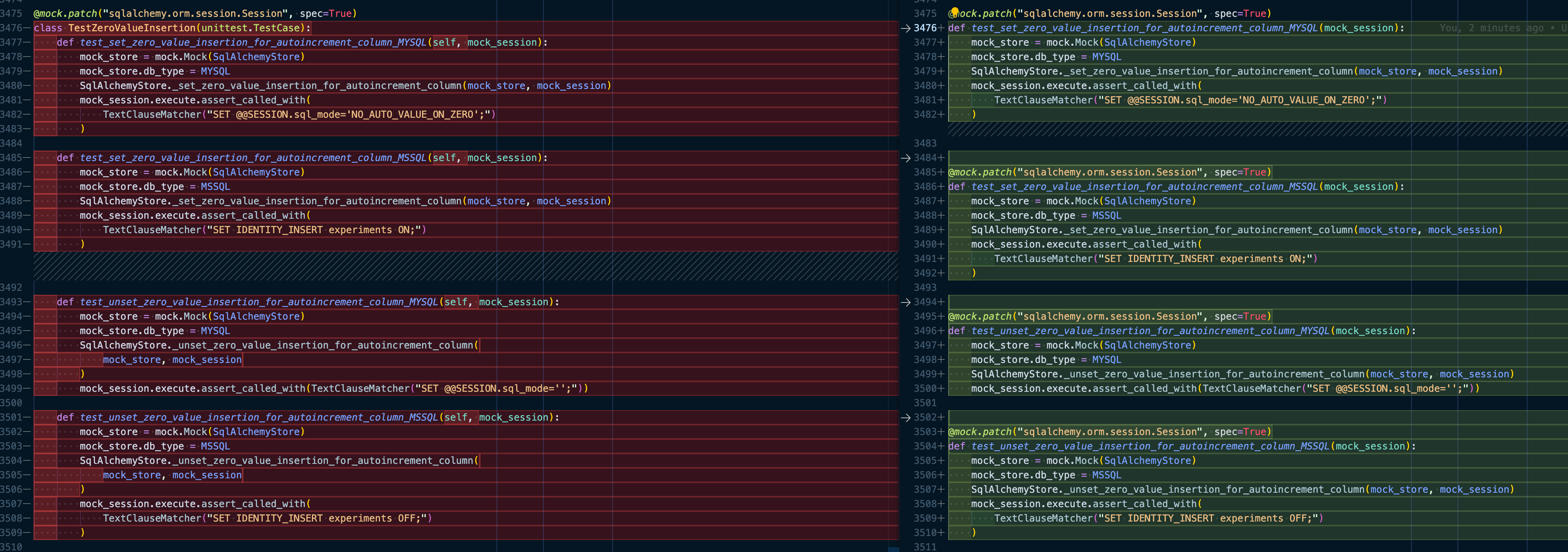 Migrate `testzerovalueinsertion` To Plain Functions To Eliminate Usage Of `unittesttestcase