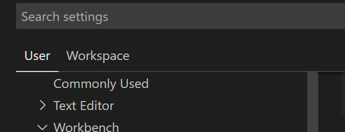 Not enough spacing between first item in TOC and User/Workspace tabs ...