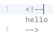 Multiline HTML comments show as normal text · Issue #5511 · typora ...
