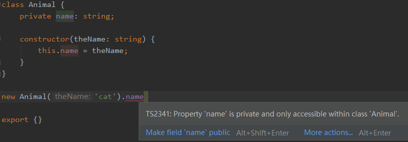 TypeScript -- Classes · Issue #182 · yaoningvital/blog · GitHub