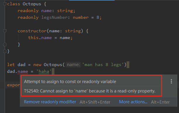 TypeScript -- Classes · Issue #182 · yaoningvital/blog · GitHub
