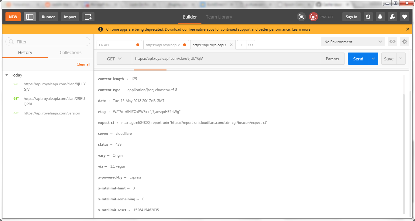 Cache issue for a specific clan - always returns too many requests · Issue #320 · RoyaleAPI/cr ...