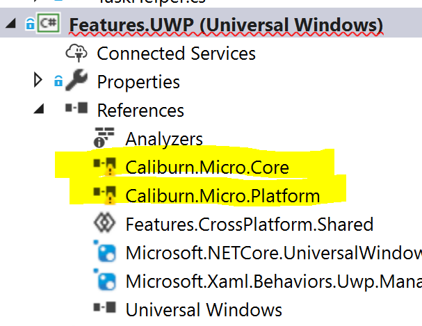 Can't get the samples compile · Issue #587 · Caliburn-Micro/Caliburn.Micro · GitHub