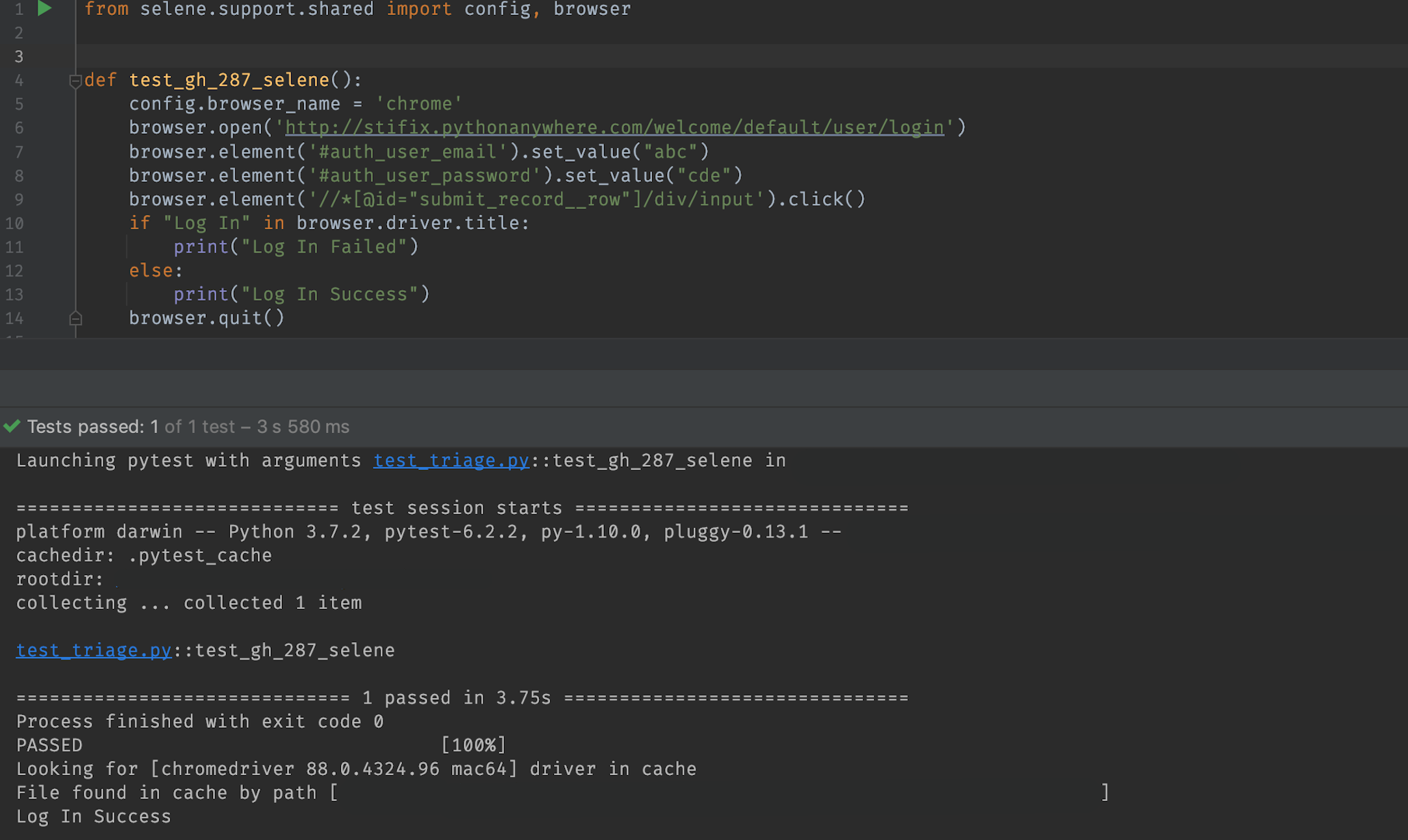 from selenium to selene · Issue #287 · yashaka/selene · GitHub