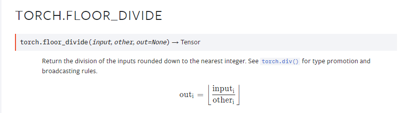 floor_divide has wrong result · Issue #44858 · pytorch/pytorch · GitHub