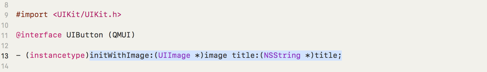 QMUIButton 用 swift 4 便利初始化问题 · Issue #262 · Tencent/QMUI_iOS · GitHub