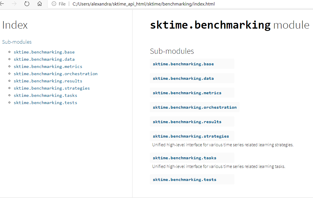 [DOC] automated generation of estimators table · Issue #354 · sktime/sktime · GitHub