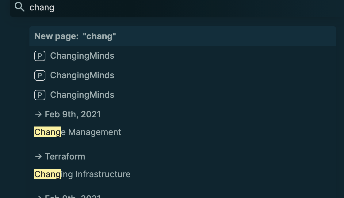 Deleted pages still appear in searches · Issue #1481 · logseq/logseq · GitHub