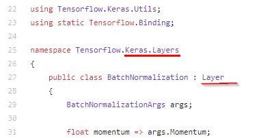 No tf.keras.layers.layer class ? · Issue #648 · SciSharp/TensorFlow.NET · GitHub