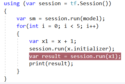 Attempting to use uninitialized value x · Issue #140 · SciSharp/TensorFlow.NET · GitHub