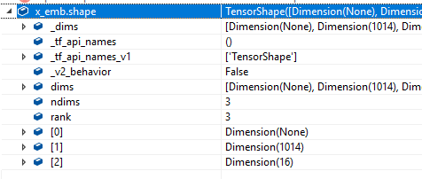 x_emb shape is not correct · Issue #189 · SciSharp/TensorFlow.NET · GitHub