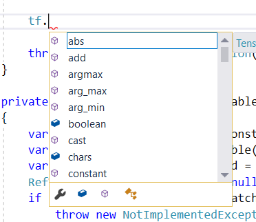 Missing API's · Issue #195 · SciSharp/TensorFlow.NET · GitHub