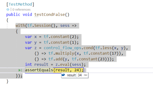 flow_control_ops.cond graph not constructed correctly · Issue #229 · SciSharp/TensorFlow.NET ...