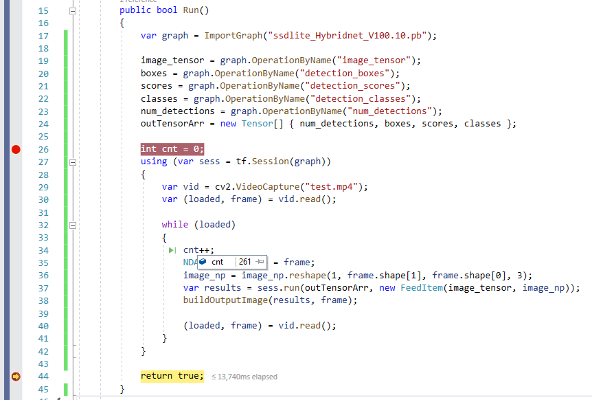 Find bottlenecks in object detection program · Issue #477 · SciSharp/TensorFlow.NET · GitHub