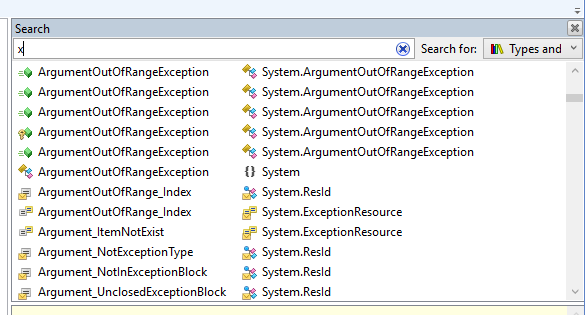 Search results presentation · Issue #1118 · icsharpcode/ILSpy · GitHub