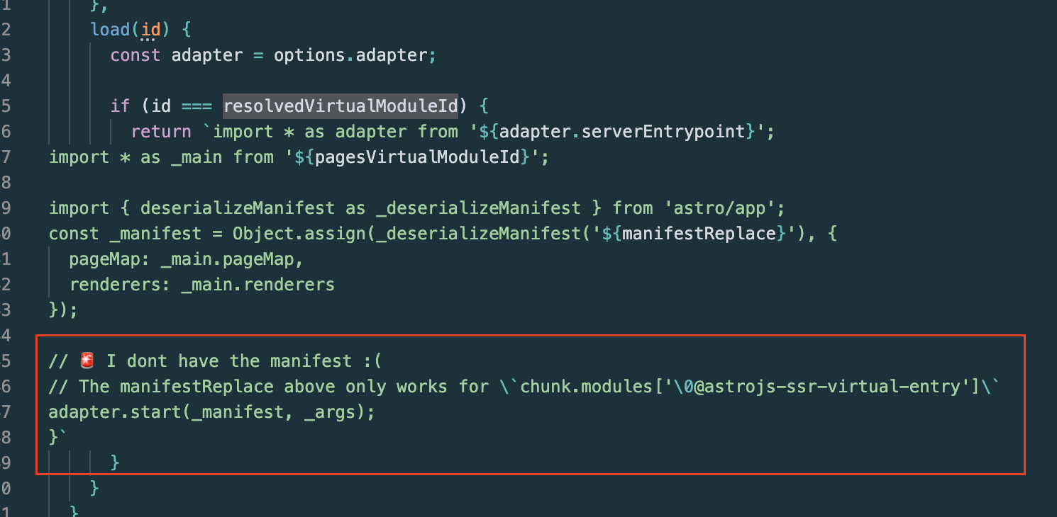 🐛 BUG: Access to SSR Manifest in plugins/adapters/integratrions · Issue #3251 · withastro/astro ...