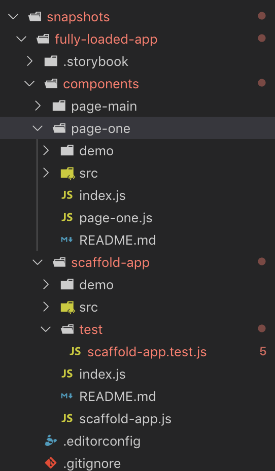 [create] update snapshots doesnt scaffold test files · Issue #1047 ...