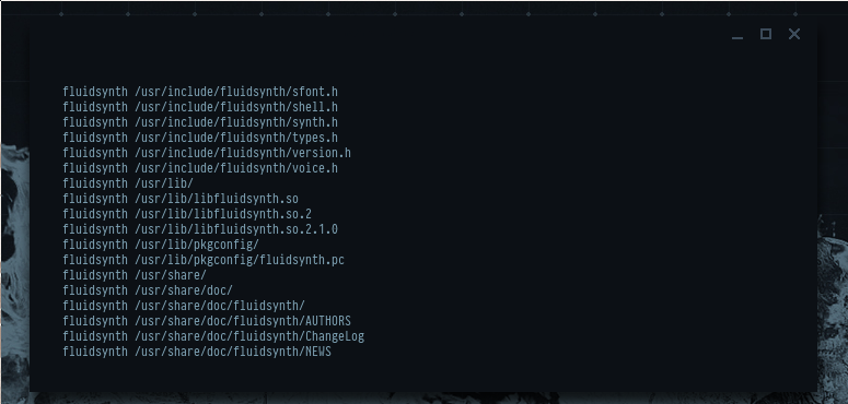 Error while loading shared libraries: libfluidsynth.so.1: cannot open shared object file: No ...