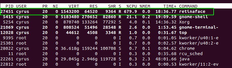 set_num_threads not working for Retinaface example. · Issue #2739 · Tencent/ncnn · GitHub