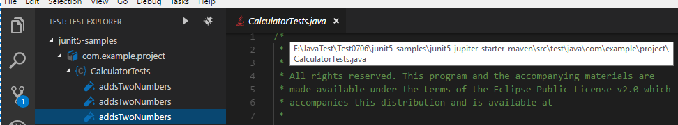 Test Explorer Sometimes Detect Wrong Tests When There Have Test Functions With Same Name In
