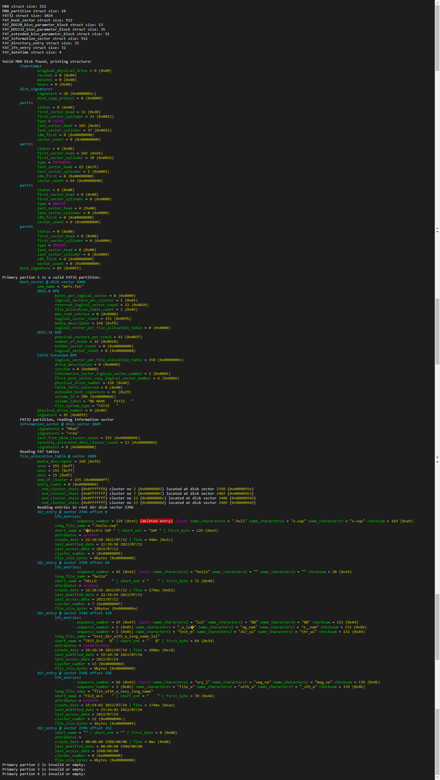 GitHub - TheStaticTurtle/mbr-fat32-adventures: Scratchpad repo used to ...