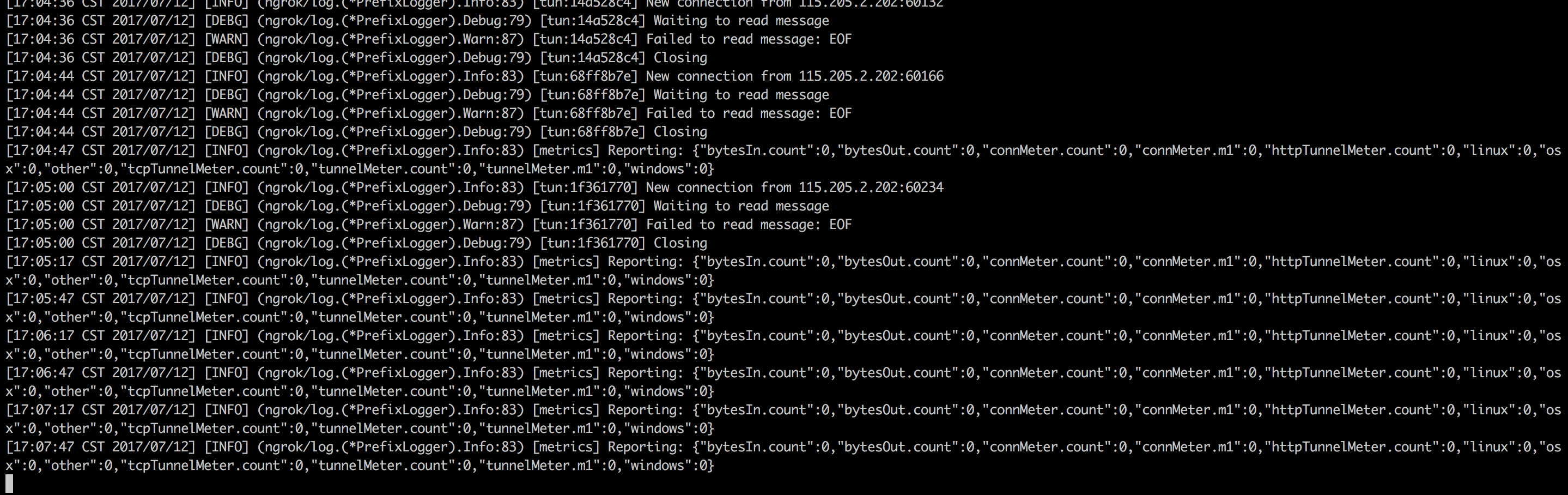 client status "reconnecting"? · Issue #405 · inconshreveable/ngrok · GitHub