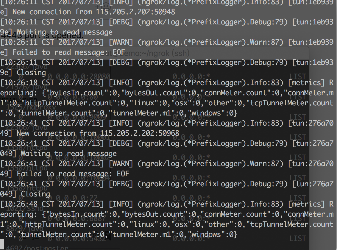 client status "reconnecting"? · Issue #405 · inconshreveable/ngrok · GitHub