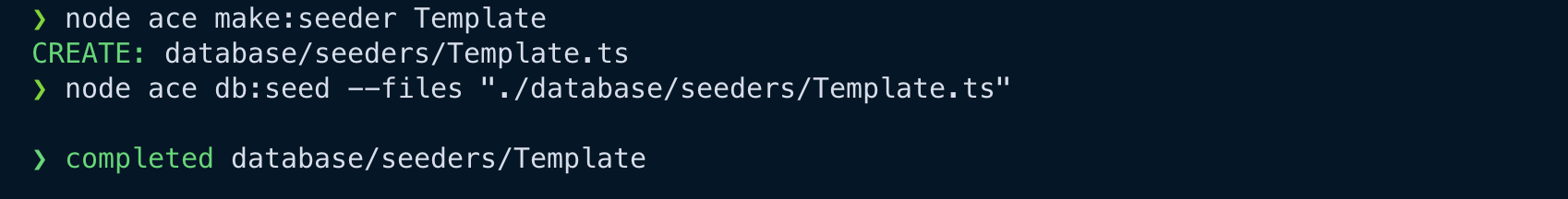 Unable to Seed Selected File · Issue #697 · adonisjs/lucid · GitHub