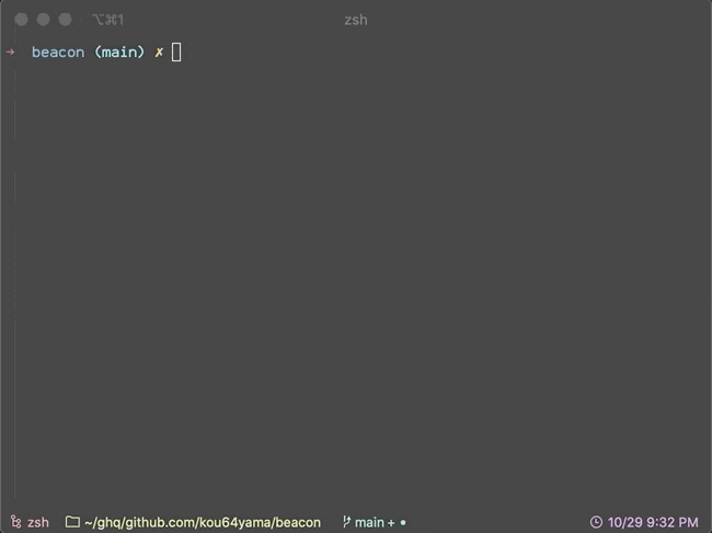 GitHub - kou64yama/beacon: A simple beacon server