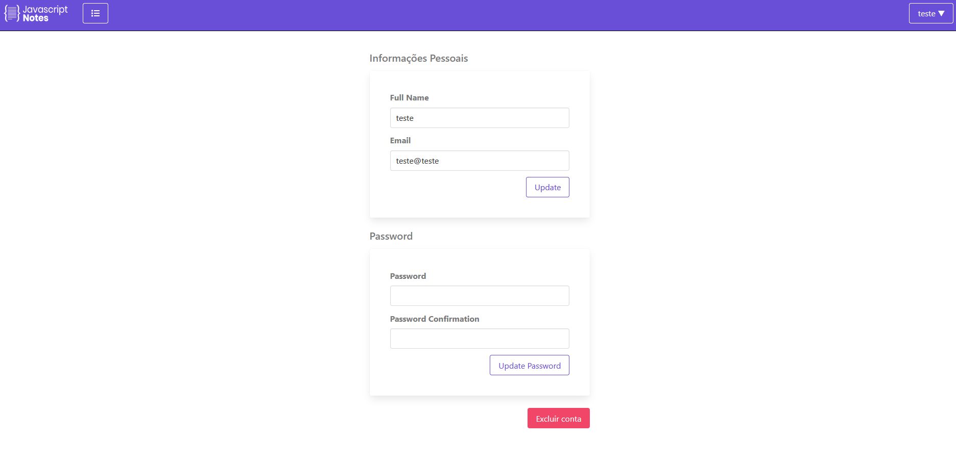 GitHub - Kaiqueliira/javascript_note: Projeto elaborado para estudos de React no curso da ...