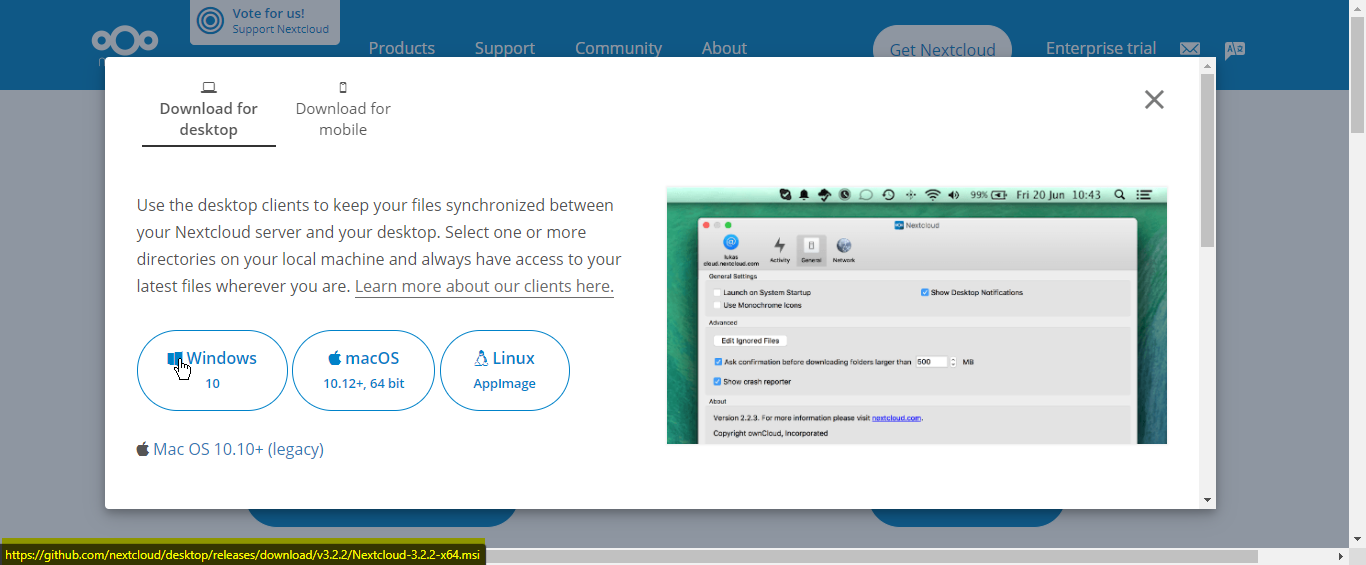Release 3.2.3 · Issue #3481 · nextcloud/desktop · GitHub