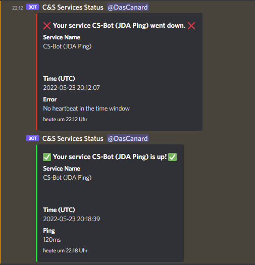 Push type Monitor - Discord Alert · Issue #1678 · louislam/uptime-kuma ...