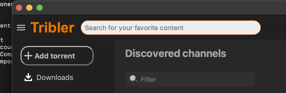 GUI polish - click in search box · Issue #6260 · Tribler/tribler · GitHub