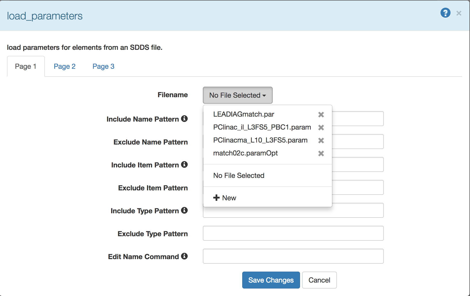 elegant: load file created at run time · Issue #959 · radiasoft/sirepo · GitHub