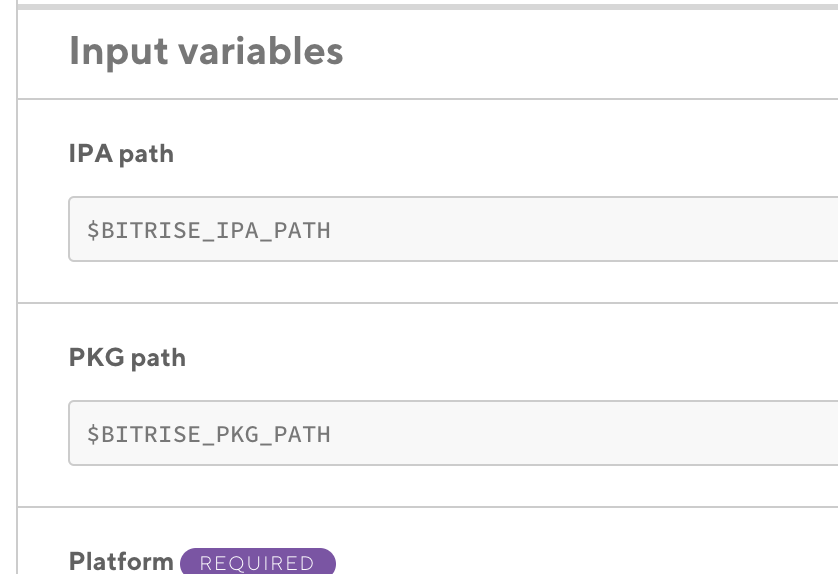 Getting: Issue with input: no IpaPath nor PkgPath parameter specified · Issue #57 · bitrise ...