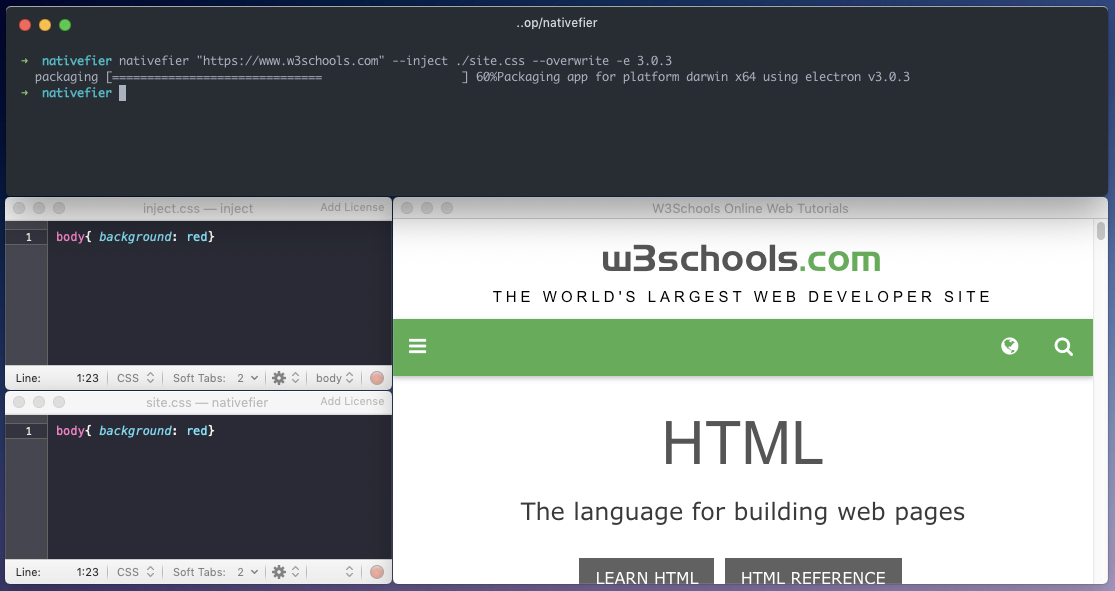 Electron 3.x and later break CSS injection · Issue #703 · nativefier ...