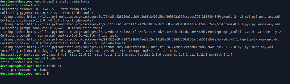 Failed install frida-tools with pip on ubuntu 18.10 · Issue #991 · frida/frida · GitHub