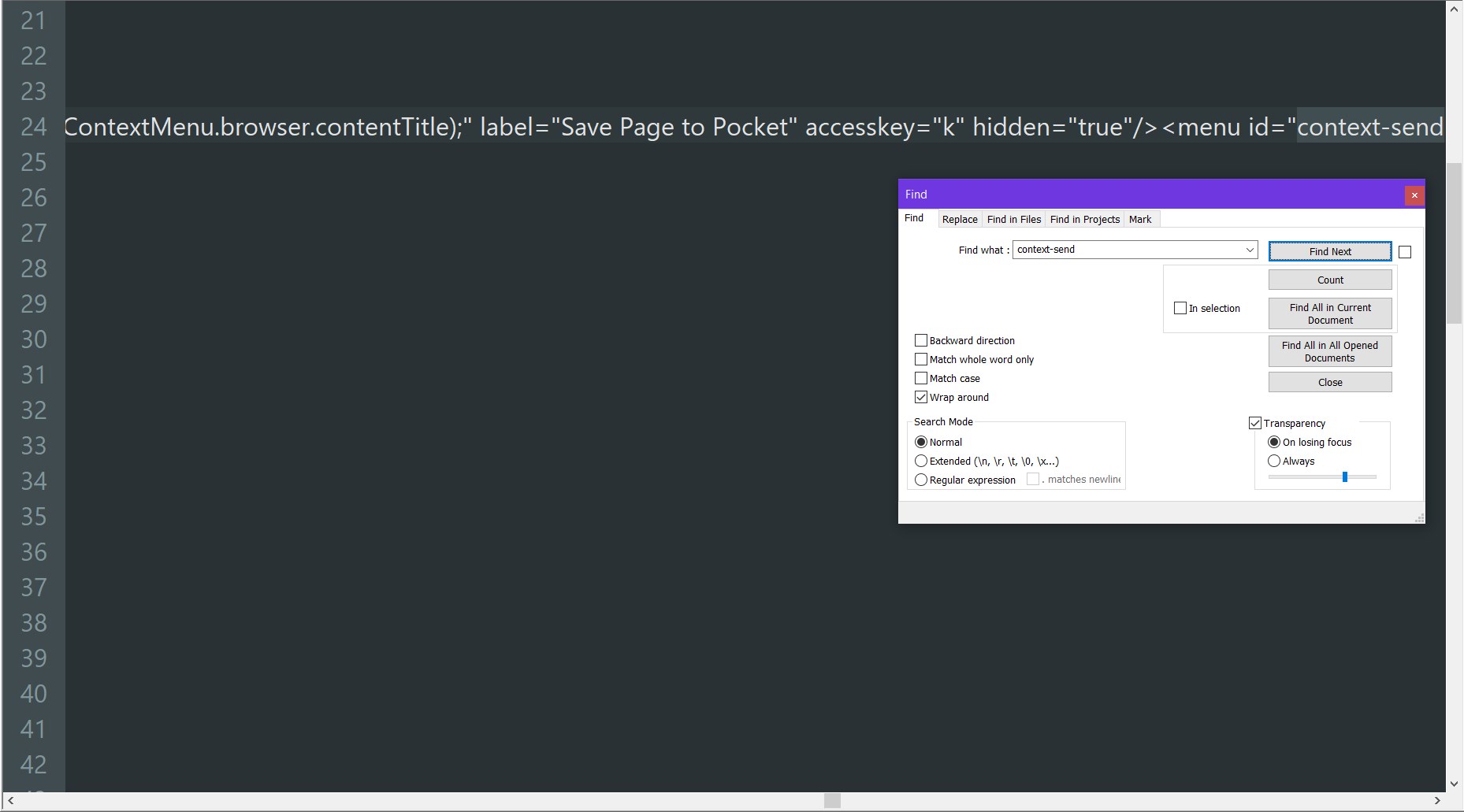Search function impracticality · Issue #10438 · notepad-plus-plus ...