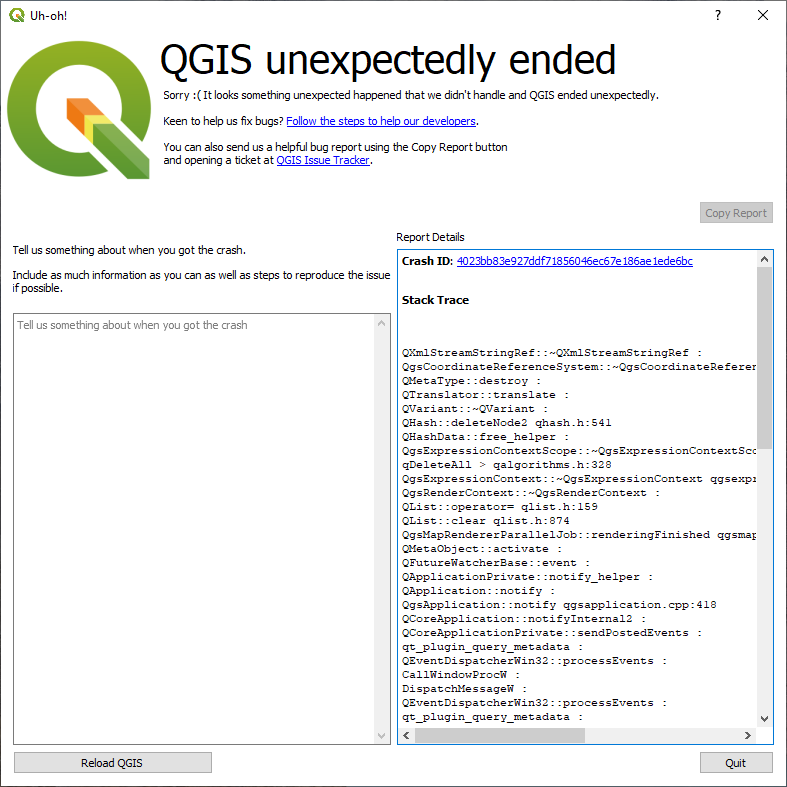 Crash adding multi panel for view · Issue #34949 · qgis/QGIS · GitHub