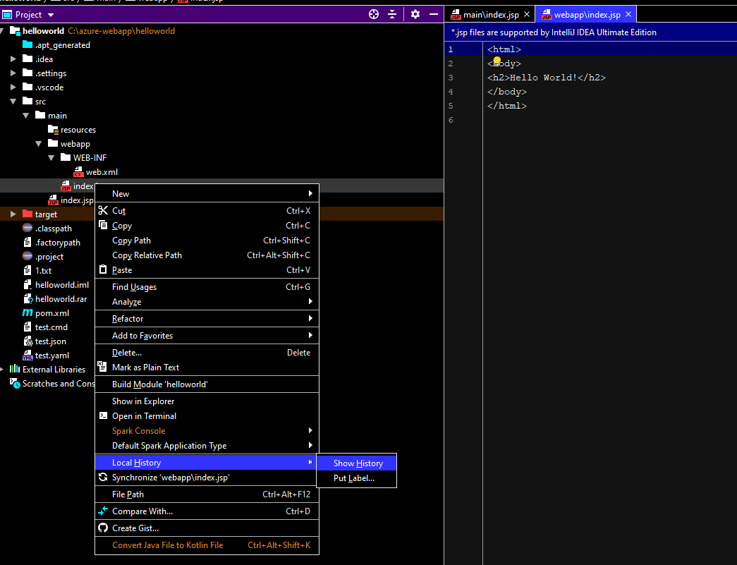[Accessibility]A11y_Java Tooling for IntelliJEclipse_Deploy to Azure ...