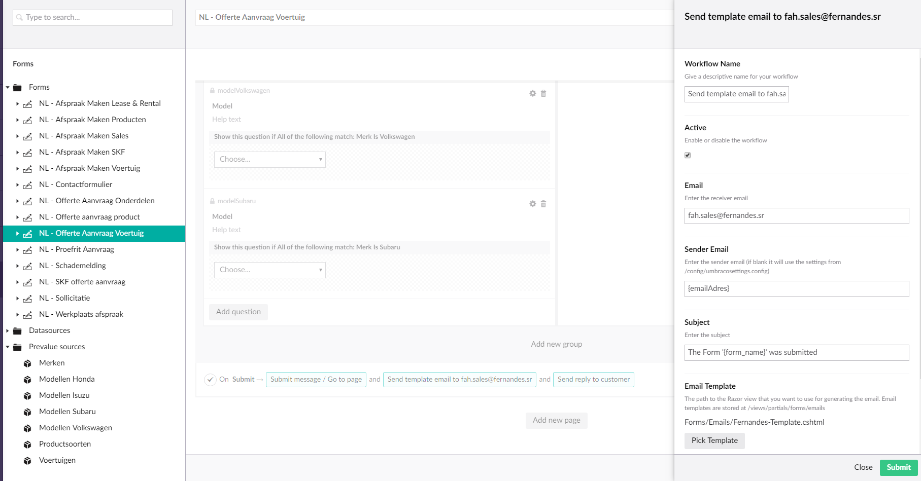 Submitting form with dropdowns pre-selected from querystrings gives null reference error · Issue ...