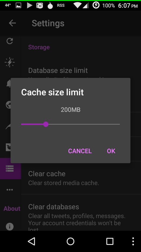 Cache Size Exceeds Limit · Issue #1037 · TwidereProject/Twidere-Android ...